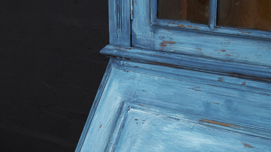 Rustic Secrétaire Writing Bureau & Bookcase – Vintro Paint