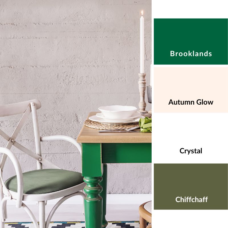 Green Colour Combinations – Vintro Paint