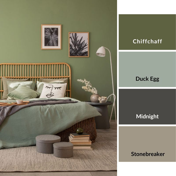 Green Colour Combinations – Vintro Paint