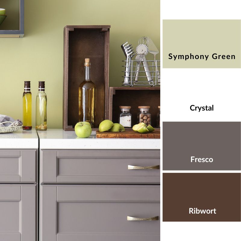 Green Colour Combinations – Vintro Paint