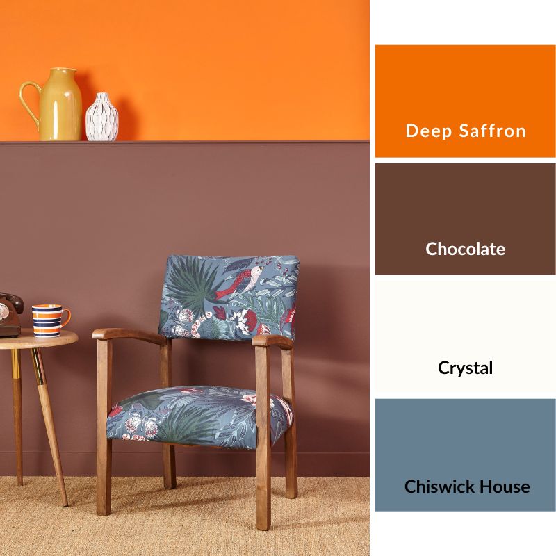 Orange Colour Combinations – Vintro Paint
