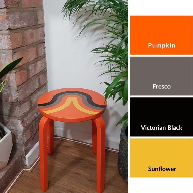 Orange Colour Combinations – Vintro Paint