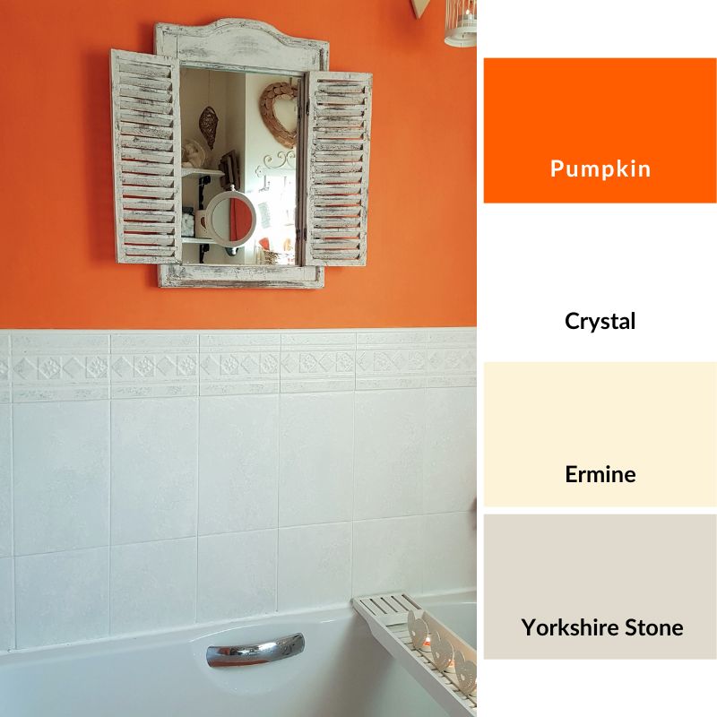 Orange Colour Combinations – Vintro Paint