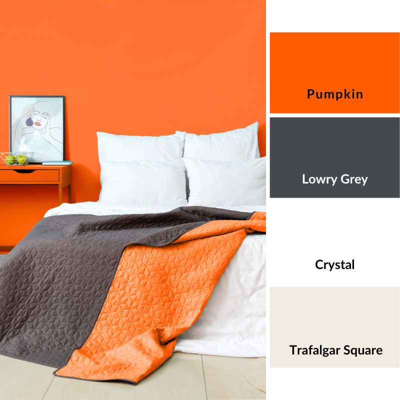 Orange Colour Combinations – Vintro Paint