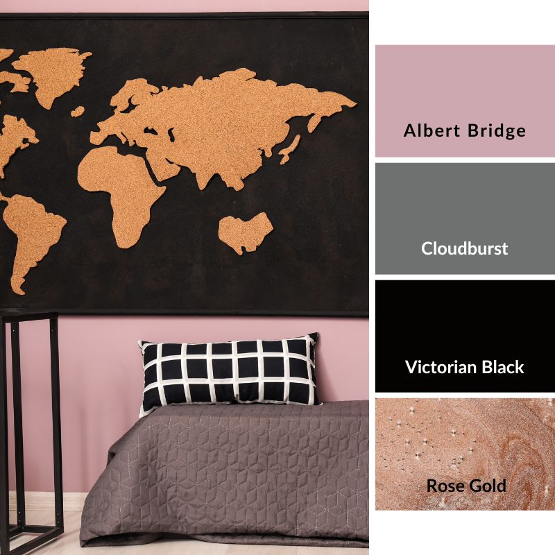 Pink Colour Combinations – Vintro Paint