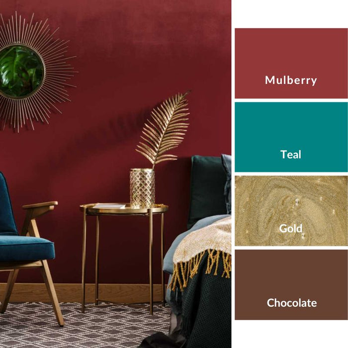 Red Colour Combinations – Vintro Paint