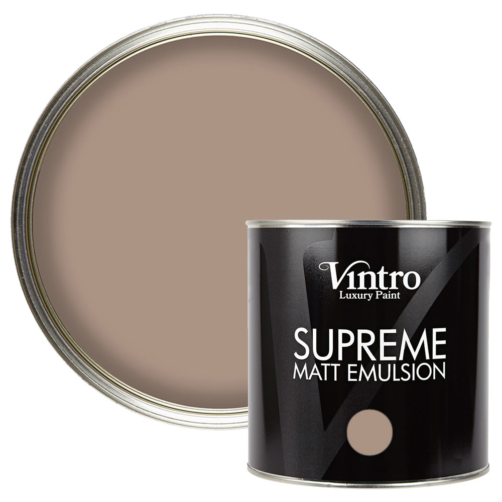 Matt Emulsion Paint Café au Lait (Light Brown) – Vintro Paint