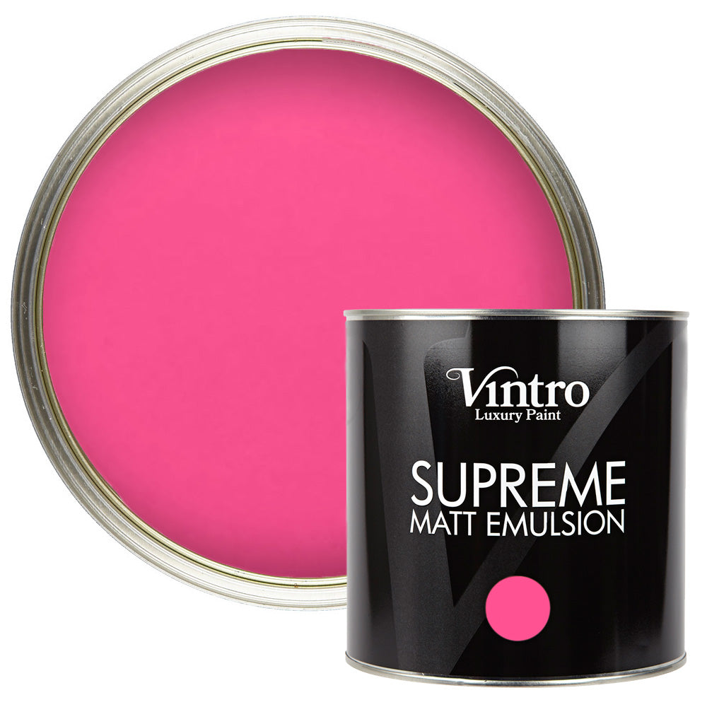 Matt Emulsion Paint Deptford Pink – Vintro Paint