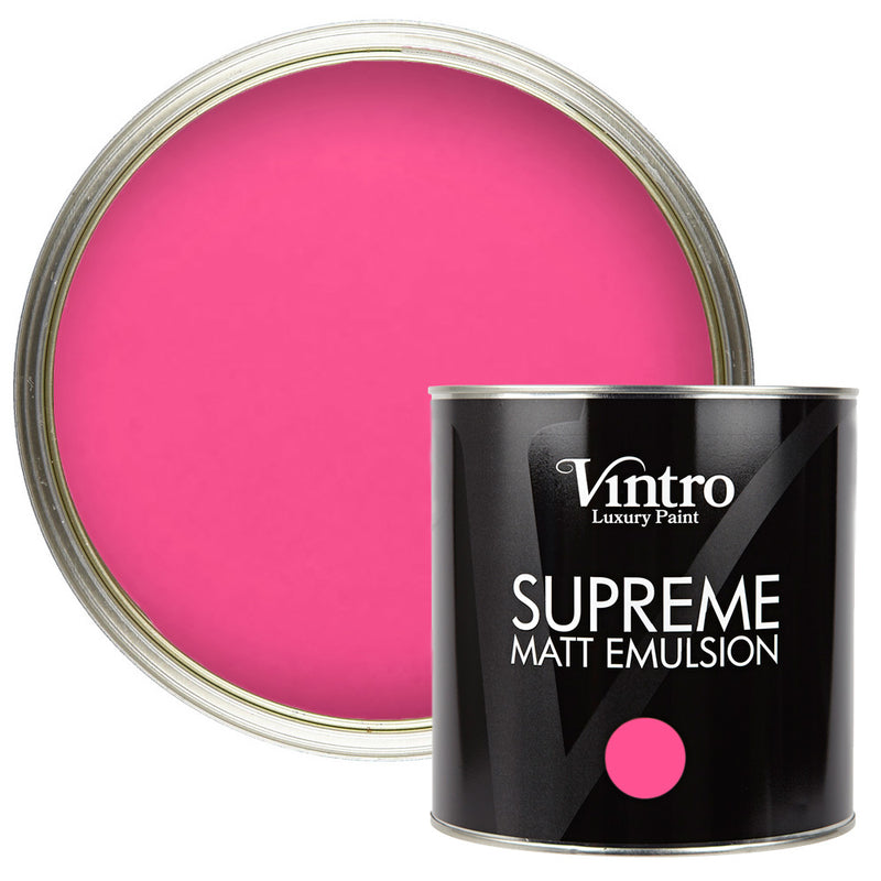 Matt Emulsion Paint Deptford Pink – Vintro Paint