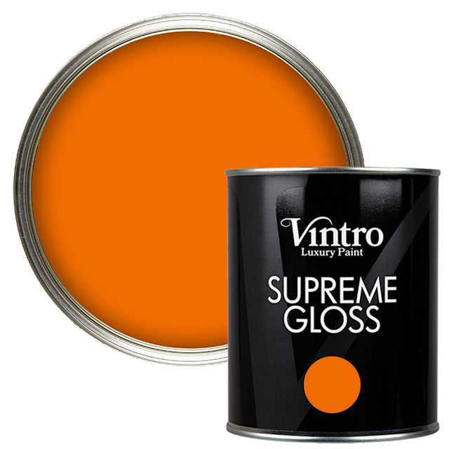 Gloss Paint Deep Saffron – Vintro Paint