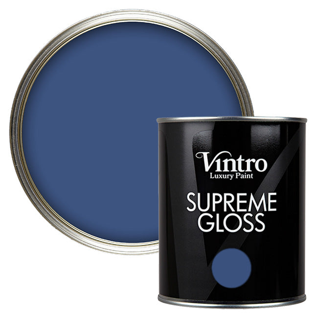 Gloss Paint Paris Blue – Vintro Paint